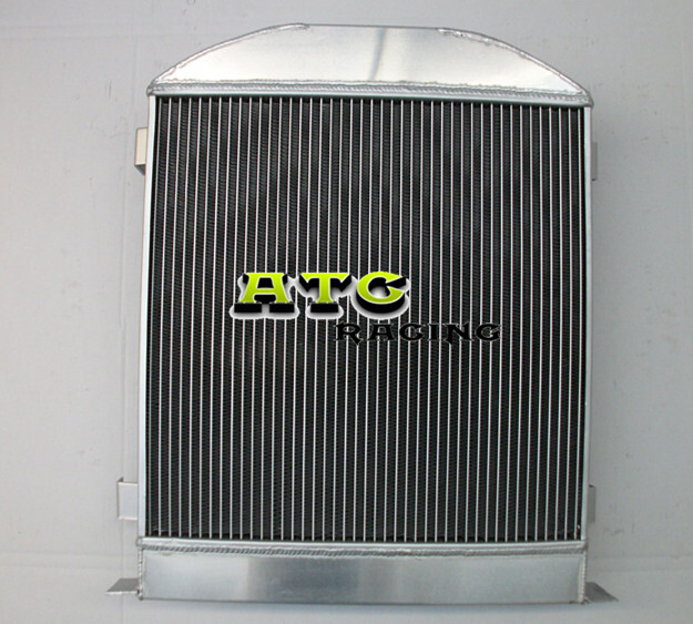 3 Core Alu Radiator For 1932 FORD HI-BOY Grill Shells CHEVY ENGINE 32 ...