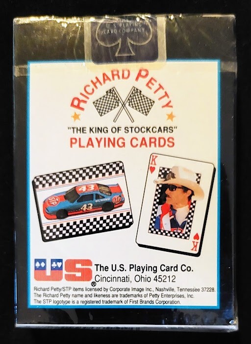 Richard Petty Family Racing Playing Cards U.S. Playing Card Co NASCAR ...