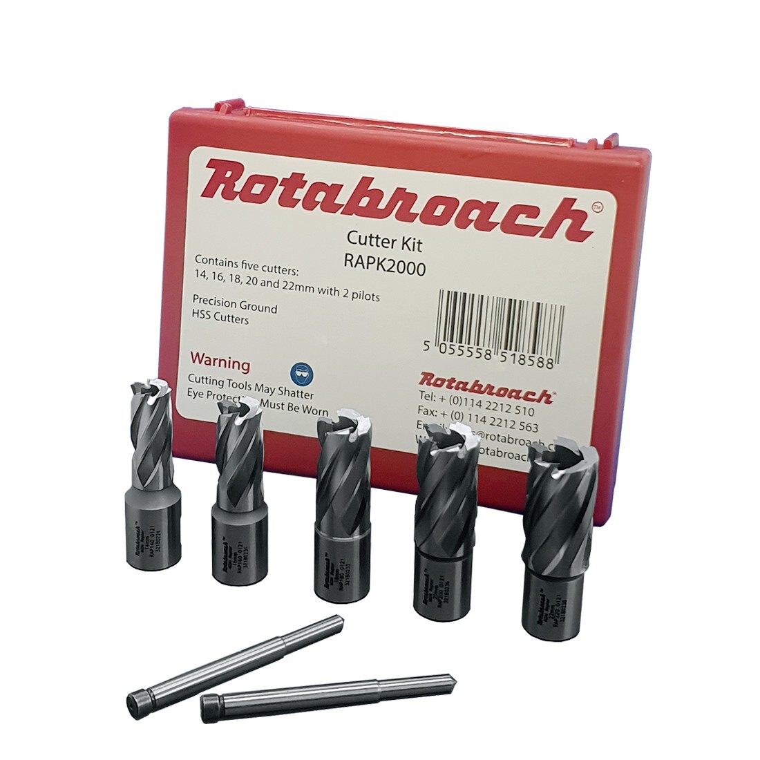 Rotabroach 7-Piece Annular Cutter Kit - RAPK2000 for sale online | eBay