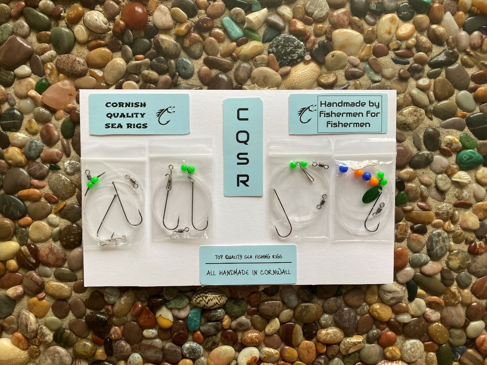 Cornish Quality Sea Rigs RUNNING LEDGER RIGS Pack of 10 rigs free ...