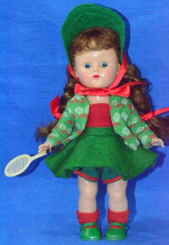 Vintage 8" Vogue Ginny Doll PL SLW Tennis Anyone? | eBay