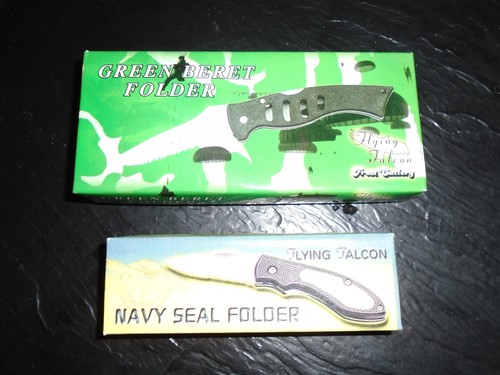FROST CUTLERY GREEN BERET AND NAVY SEAL FOLDER | eBay