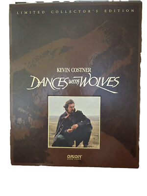 Dances With Wolves Limited Collectors Edition 2 VHS Set, Story Book ...