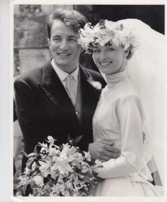 Together... Katie Rabett & Kit Hesketh-Harvey 6/9/86 -Press Photo | eBay