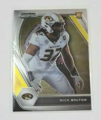 Nick Bolton - 2021 Rookie Card #148 - Panini Prizm - to Kansas City ...