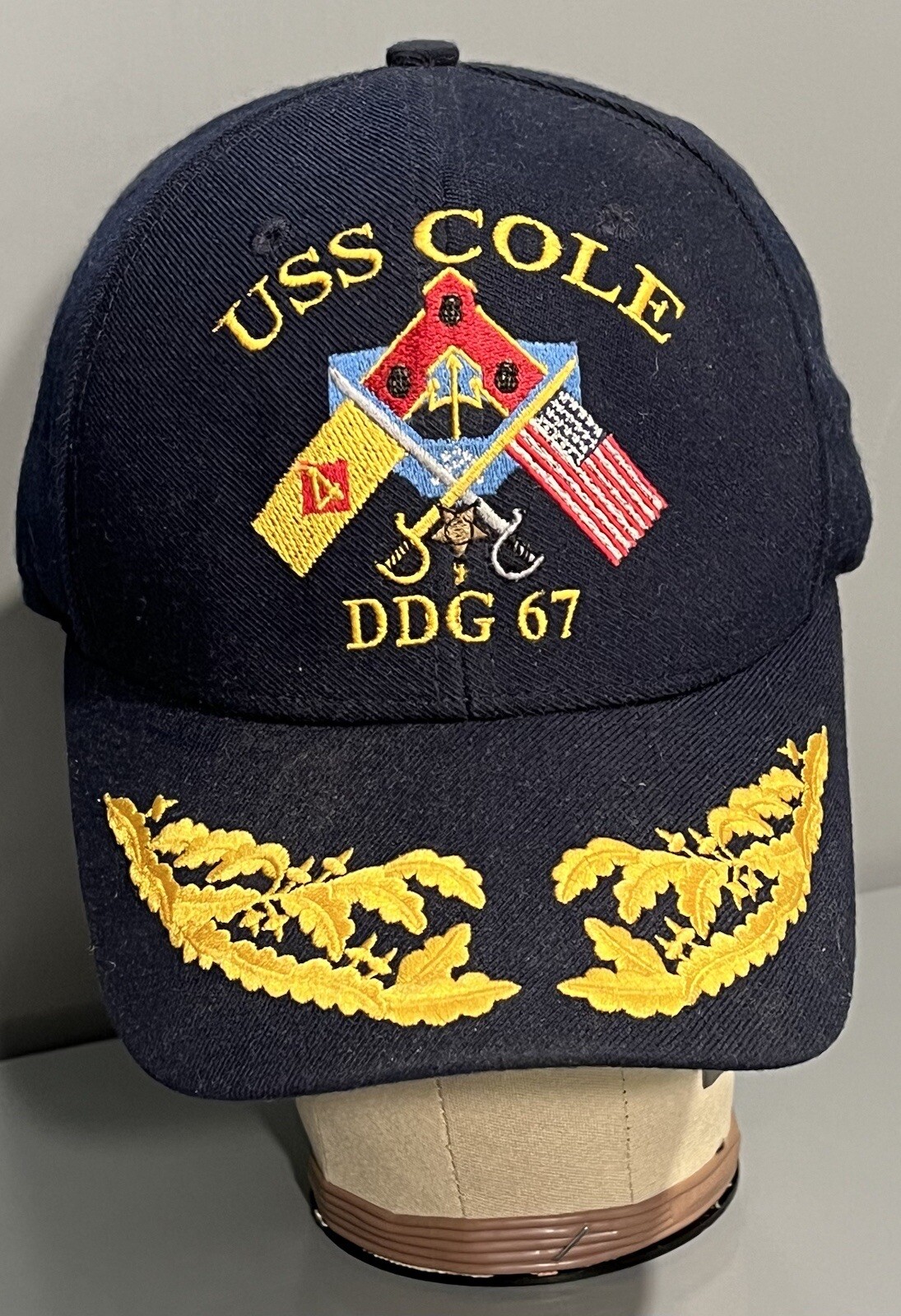 USS COLE: DDG 67 - U.S. Navy - Trucker Cap - Strapbac… - Gem