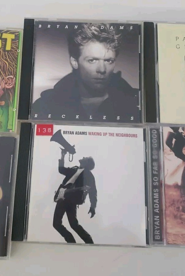 10 Cd Lot Thorogood,Bryan Adams,paul Simon,Fogarty,Santana,bad Company ...