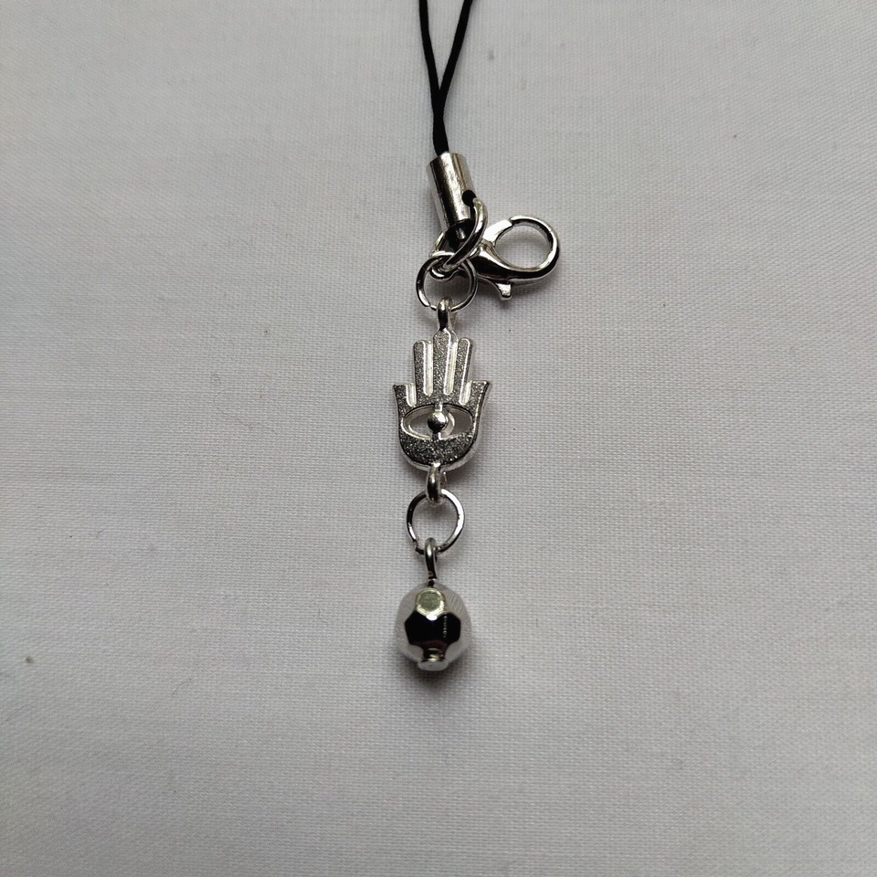 Hamsa Hand Bead Cell Phone Charm Strap Dangle Car Mirror Hanging ...