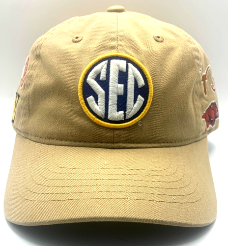 Brand New ZEPHYR SEC Football All Team Logo Adjustable Baseball Hat | eBay