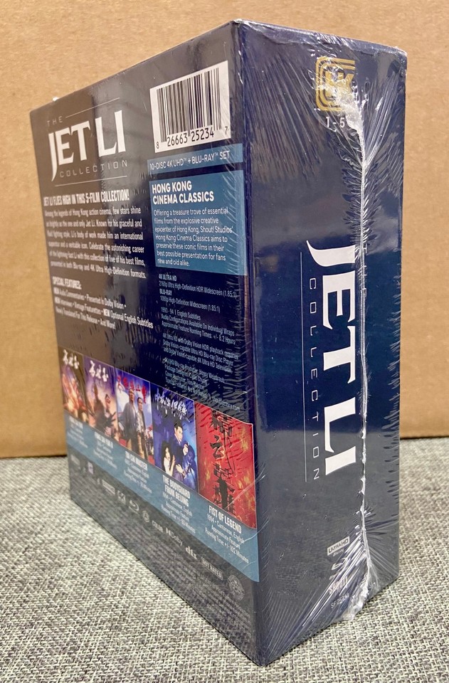 The Jet Li Collection 4K Ultra HD + Blu-ray 10-Disc Box Set Shout ...