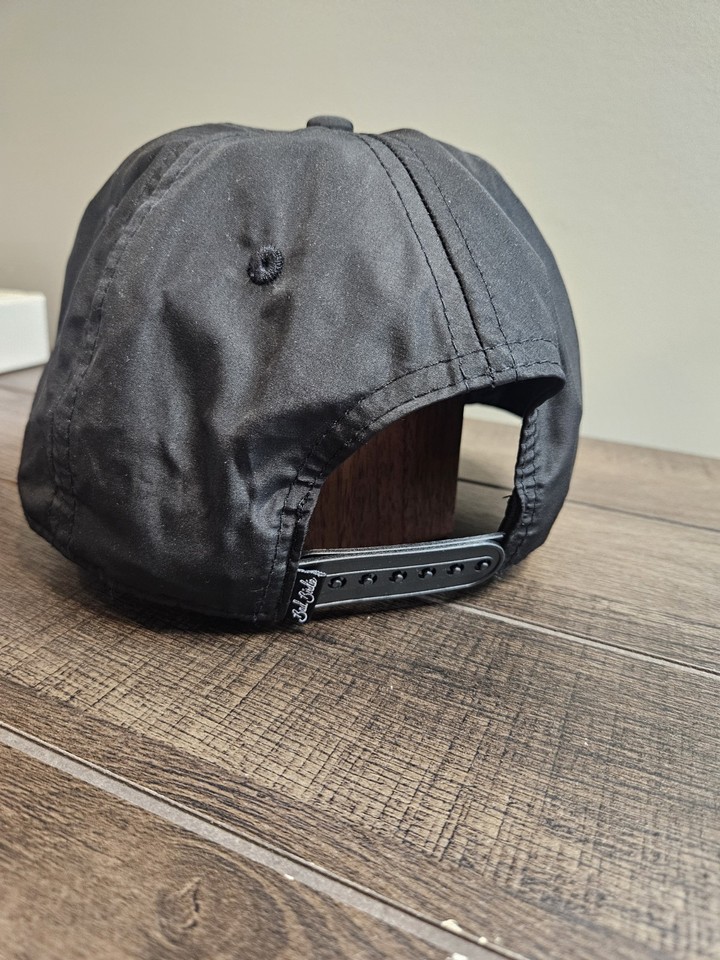 Bad Birdie Golf 100% Polyester Dry-Fit Snap Back Rope Hat Black | eBay