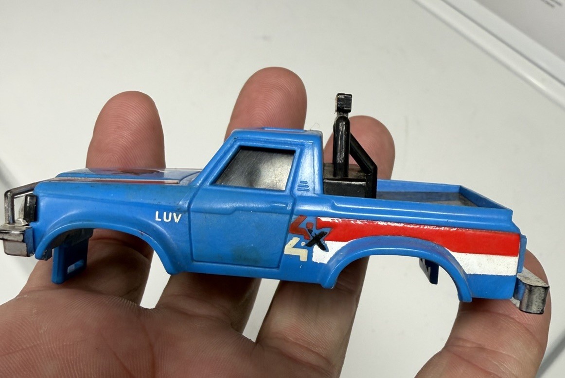 Vintage Original Schaper Stomper 4x4 Blue Chevrolet Luv Pickup Truck ...