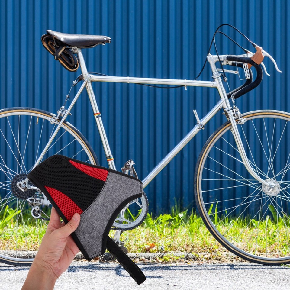 Indoor Bike Trainer Sweat Guard Denim Absorbent Sweat Net For Indoor ...