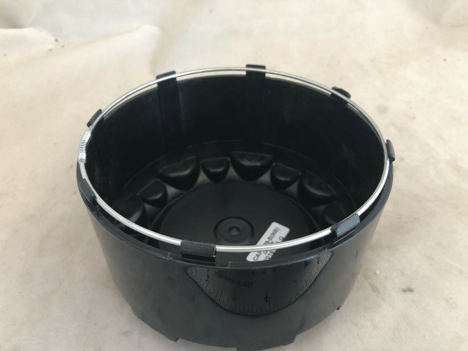 NEW MB Motoring Wheels Gloss Black Wheel Rim Hub Dust Cover Cap CAP5389 ...