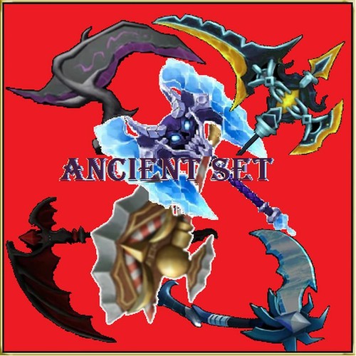 Ancient Set - MM2 - Murder Mystery 2 - Roblox - 6 Ancient Weapons | eBay