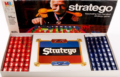 Stratego 1975 - 1977 Replacement Pieces - Red or Blue Pick As Low As $0 ...