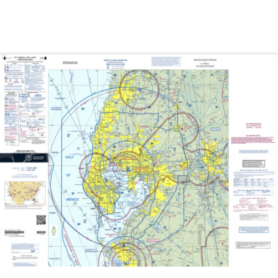 FAA Chart: VFR TAC Chart Tampa/Orlando - Always Current - Select Cycle ...