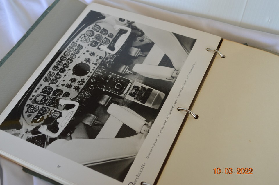 Beechcraft King Air / Queen Air Aircraft Interior Exterior - Rare Sales ...