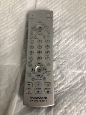 Radio Shack 15-2143 3-In-One Universal Remote Control | eBay