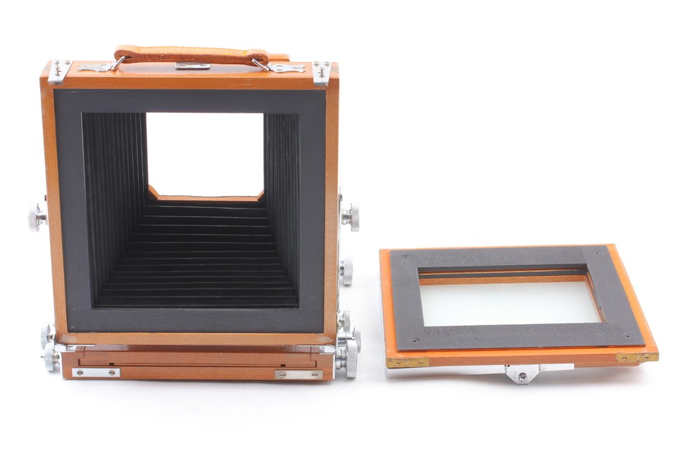 [ N MINT w/ Case] Hasemi Field Wooden 4x5 45 large Format Film Camera ...
