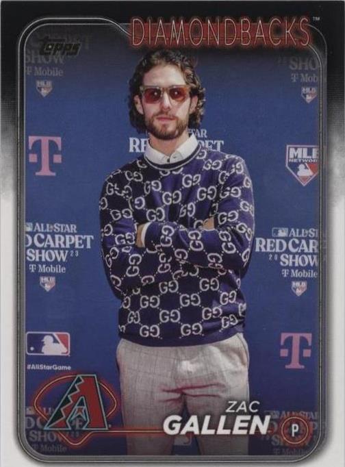 2024 Topps Series 1 - Golden Mirror #110 Zac Gallen for sale online | eBay