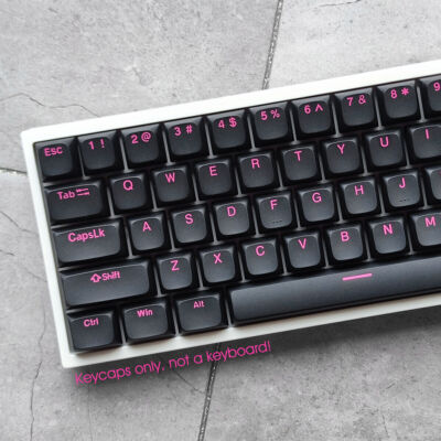Ball Shape PBT Double Shot Keycaps OEM Profile 117 Keys for Mechanical ...