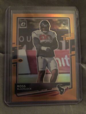 2020 Donruss Optic Ross Blacklock Rookie Card #133 Orange Parallel /199 ...
