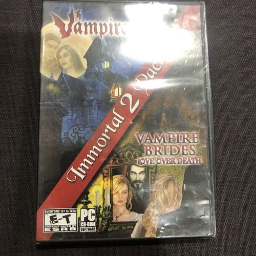 Vampireville / Vampire Brides Love Over Death Immortal 2 Pack PC CD-ROM ...