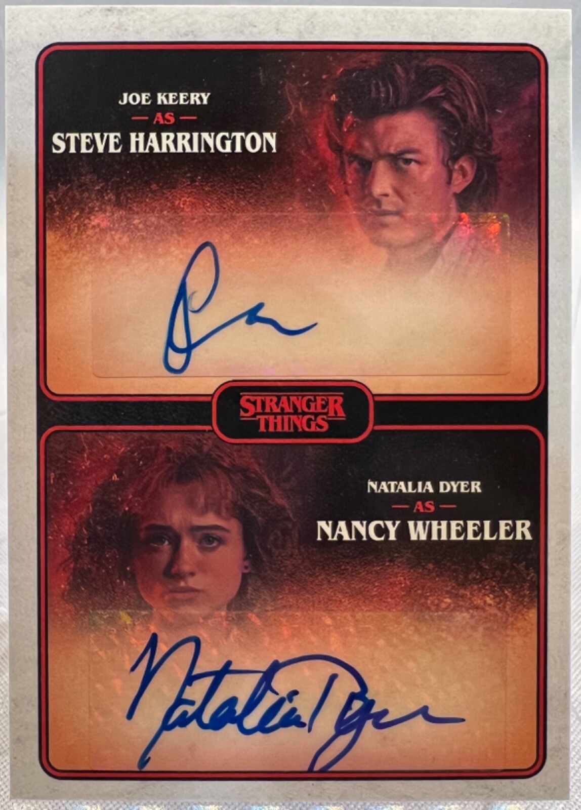 Stranger Things 4, Joe Keery (Steve) / Natalia Dyer (Nancy) Dual ...