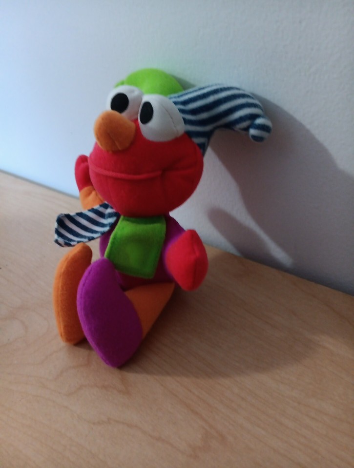 Vintage Elmo Jester Plush Stuffed Toy 7" Tyco 1996 Sesame Street | eBay