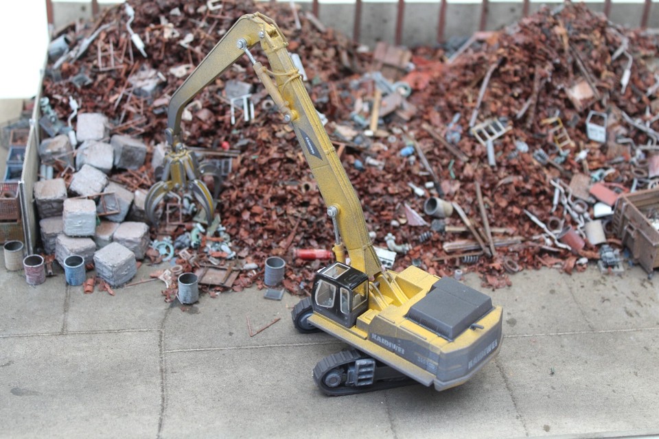 ULTIMATE SCRAP! Model Scrapyard Metal OO Gauge Scenery Wagon Loads ...