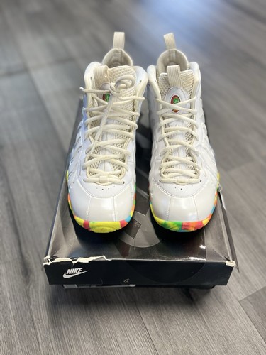 Nike Air Foamposite One “White Fruity Pebbles” (GS) Sz 7Y | eBay