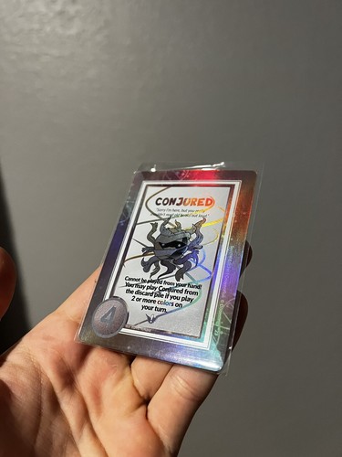 SDCC 2023 Doomlings Exclusive Holofoil Unplayed #4 Conjured Card Rare ...