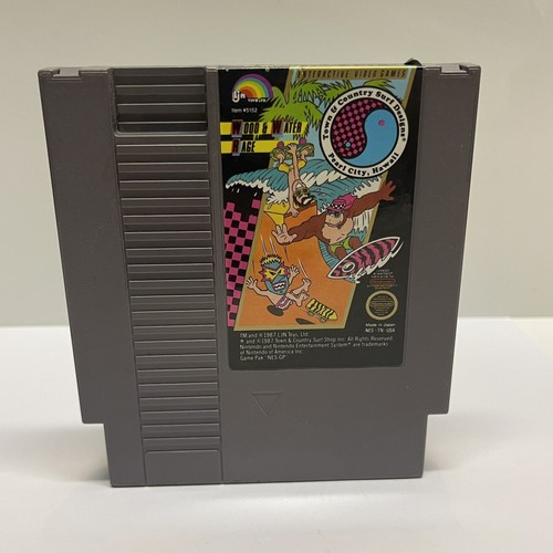 T & C Surf Designs Wood & Water Rage Nintendo NES Game Cartridge Only ...