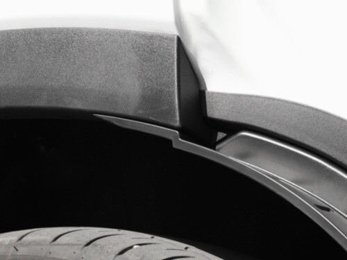 Black Fender Flare Kit Rear Wheel Arch Cover Trim For Toyota Highlander ...