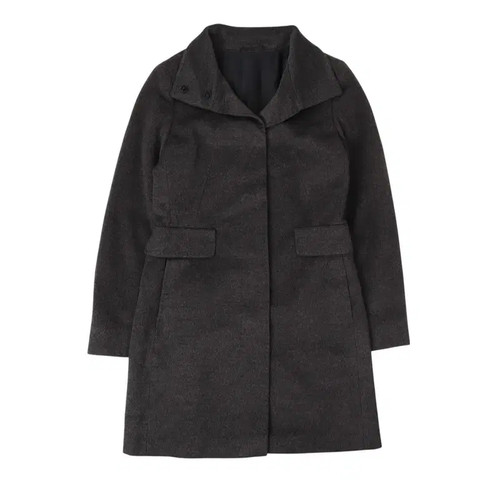 Max Mara Studio Virgin Wool Hidden Button Coat, Size 36 | eBay
