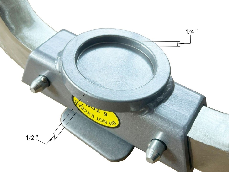 Rennstand Jack Stand 3-Ton ETA Manufacturing w/ Pinch Weld Adapter ...