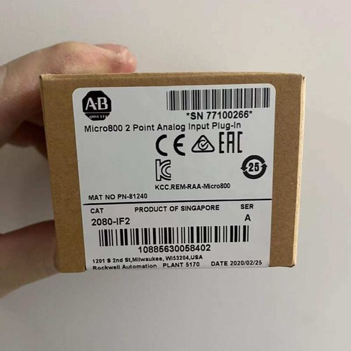 2022-2023 NEW Allen-Bradley Micro800 2 Point Analog Input Plug-In 2080 ...