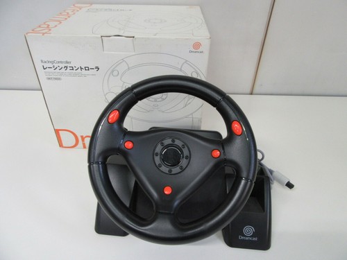 Dreamcast Wheel Controler Sega DC Used Japan Boxed Condition Good NTSC ...