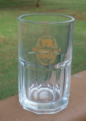 Rare Collectable VB Original Ale 330ml Beer Glass / Jar | eBay Australia