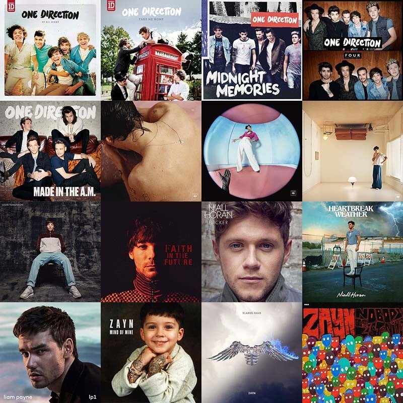 One Direction Collage