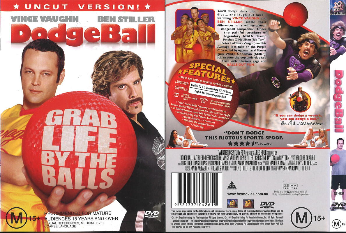 87D NEW SEALED DVD Region 4 DODGEBALL | eBay