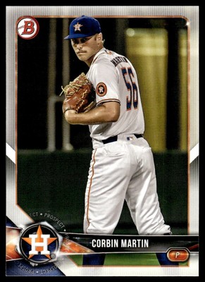 2018 Bowman Draft Corbin Martin Houston Astros #BD-119 | eBay