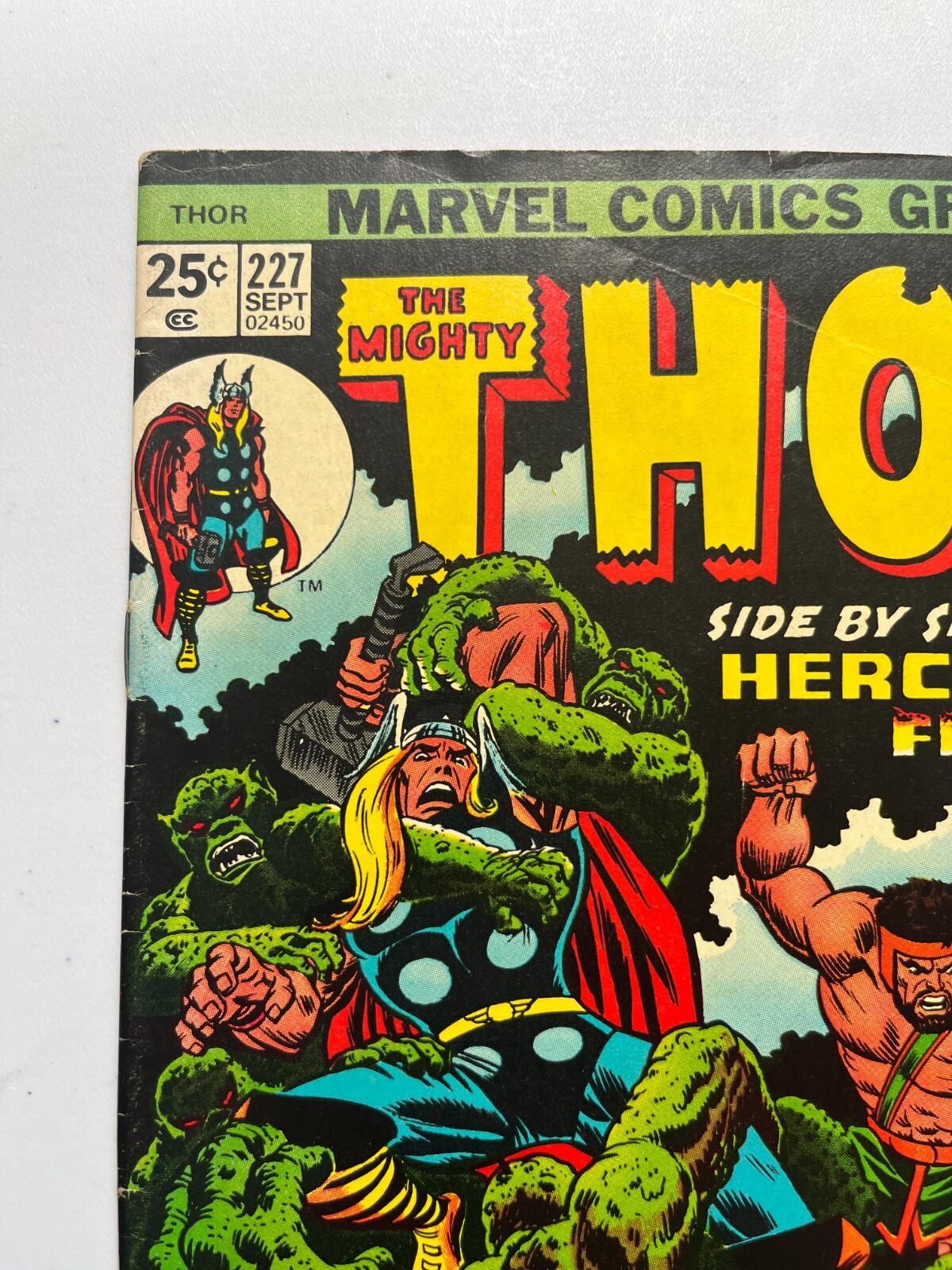 The MIGHTY THOR # 227 ( Marvel - September 1974 ) Bronze Age - VF | eBay