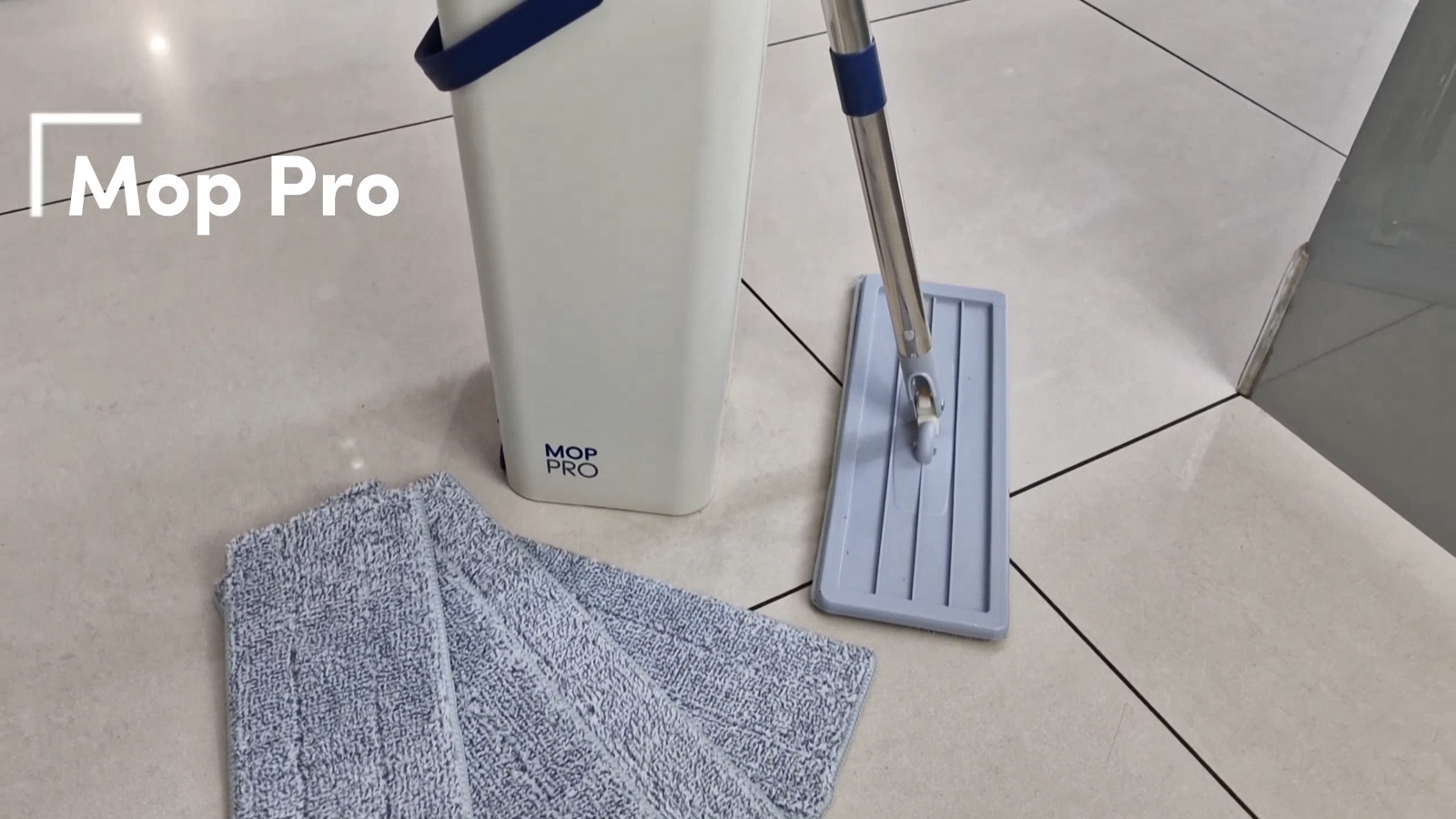 Mop PRO Mop and Bucket Set Multi-Functional Wash & Dry Flat Squeeze 360 ...