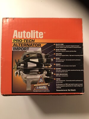 Autolite PRO-TECH ALTERNATOR (IMPORT) 15089 Remanufactured, Not rebuilt ...