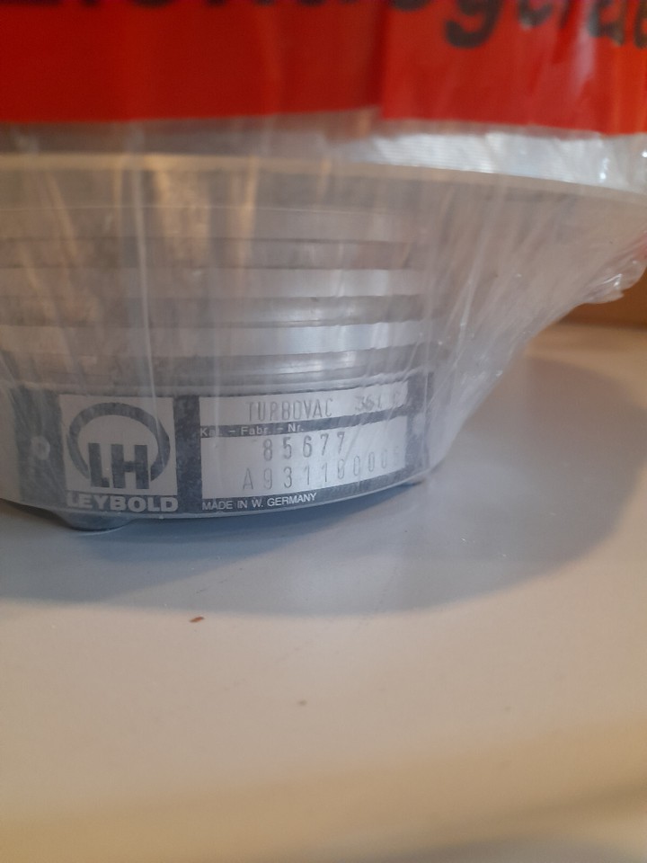 rebuilt Leybold TURBOVAC 361C DN160 Turbo Molecular Pump P/N '85677 ...