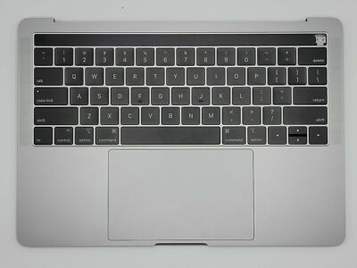 Apple Macbook Pro 13" A2289 Silver palmrest Case Cover Keyboard ...