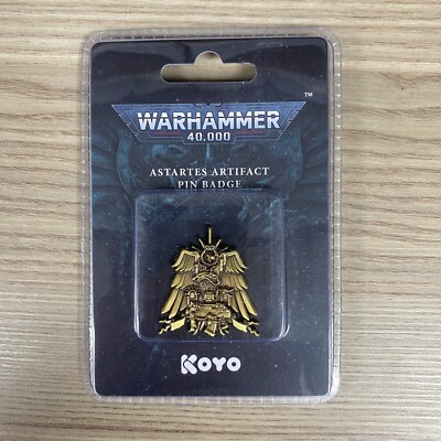 ASTARTES ARTIFACT PIN BADGE WARHAMMER 40,000 40K SPACE MARINES KOYO ...
