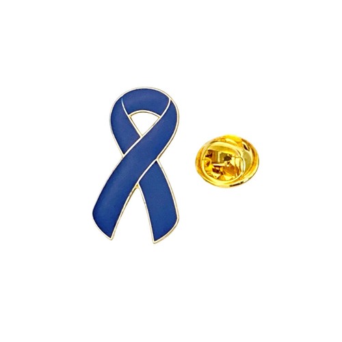Blue Ribbon Pin For Anti-Bullying Guillain Barre Syndrome Ankylosing ...
